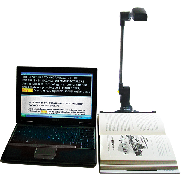 Caméra de lecture portable Pearl pour le logiciel OCR OpenBook9