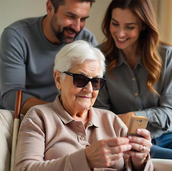 Téléphone adapté BlindShell Classic 3 pour aveugle ou malvoyant