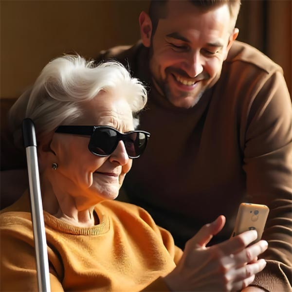 Téléphone adapté BlindShell Classic 3 pour aveugle ou malvoyant