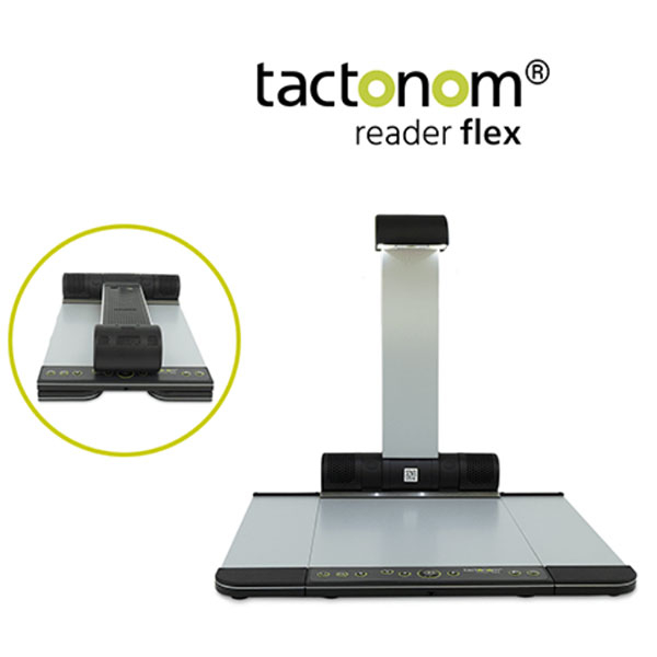 Dispositif portable et interactif pour graphiques en braille Tactonom Reader Flex pour aveugle