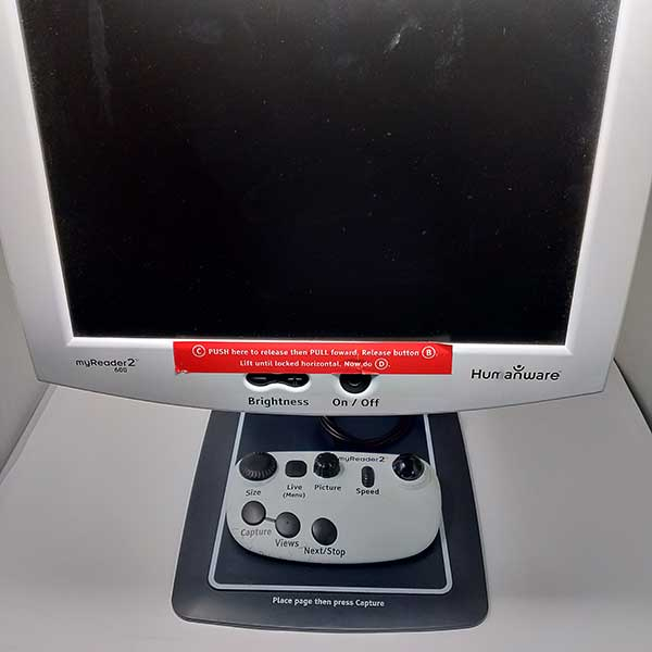 Vidéoagrandisseur d'occasion MyReader2 de Humanware