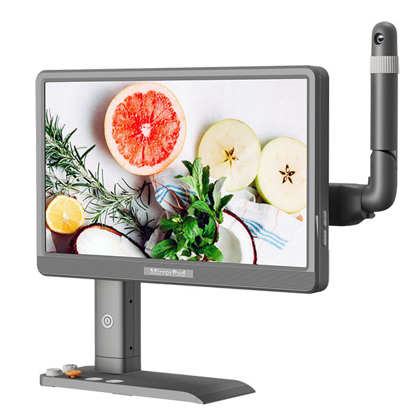 Téléagrandisseur tactile avec sortie smartphone MirrorPad pour malvoyant
