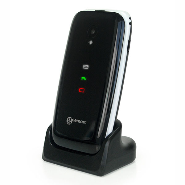 Téléphone amplifié grands caractères Geemarc CL8700 pour malvoyant ou ...